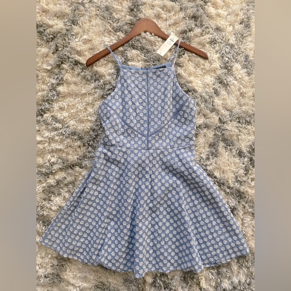Francesca's Collections | Dresses | Powder Blue Mini Dress | Poshmark